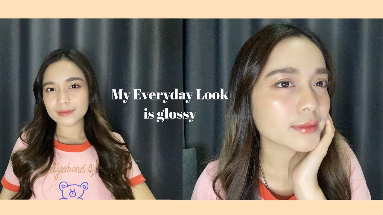 HOW TO แต่งหน้าโทนนู้ด everyday look แบบฉ่ำวาวไม่ไหว แมทได้กับทุกชุด | Fluky | - YouTube