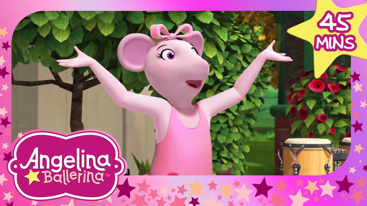 Angelina and the New Music Store | Full Episodes | Angelina Ballerina ...