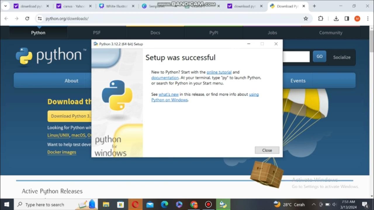 Tutorial instalasi jupyter notebook - YouTube