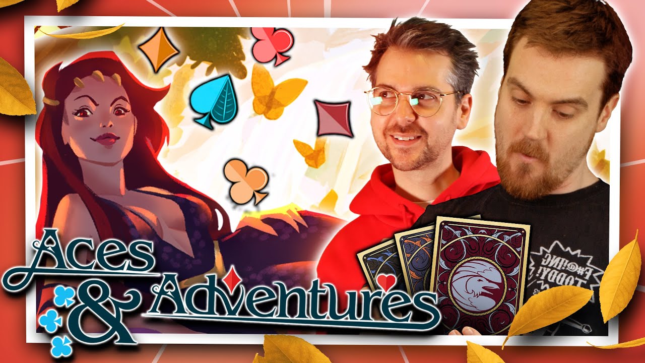 Our New Game: Aces & Adventures (w/ Lewis and Ben) - YouTube