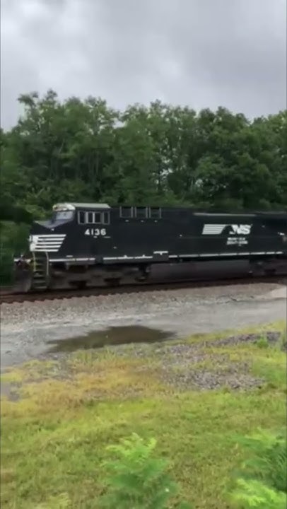NS 4136 Leading A Mixed Train On Jul 16 2024 - YouTube