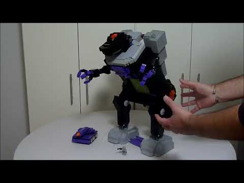 Lego Transformer G1 Trypticon Part 3 - Robot / Dino Mode by BWTMT ...