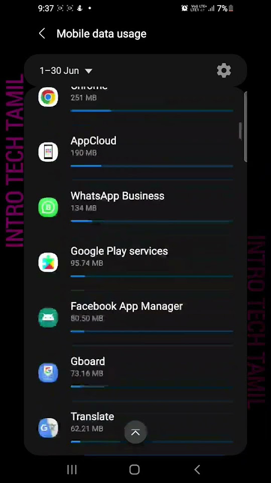 how to remove data warning notification Android Mobile intro tech tamil - YouTube