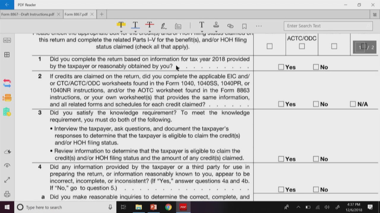 Due Diligence IRS CE Course Sample #2 - YouTube