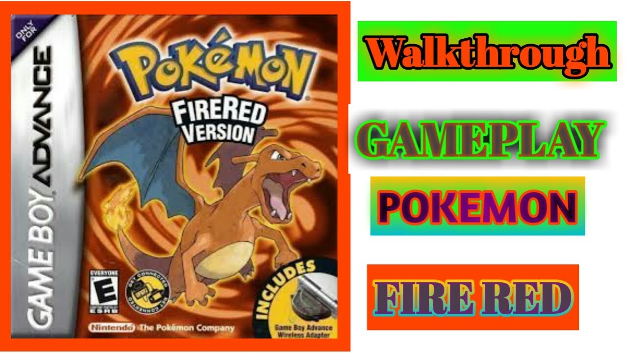 Let's Play Pokemon: FireRed - Part 1 - A New start journey - YouTube