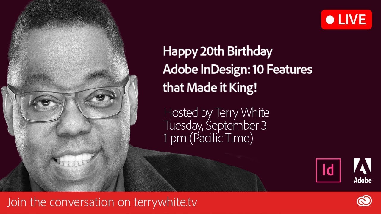 Happy 20th Birthday InDesign - 10 Features that Made it King - YouTube