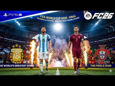 FC 26 – Argentina vs Portugal | International Friendly Match | PS5™ Pro [4K60]