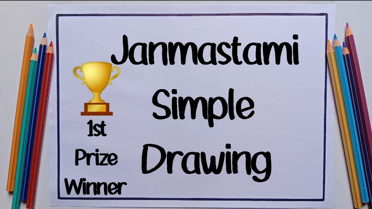 Janmashtami drawing easy| Krishna Janmashtami Matka drawing| Happy ...