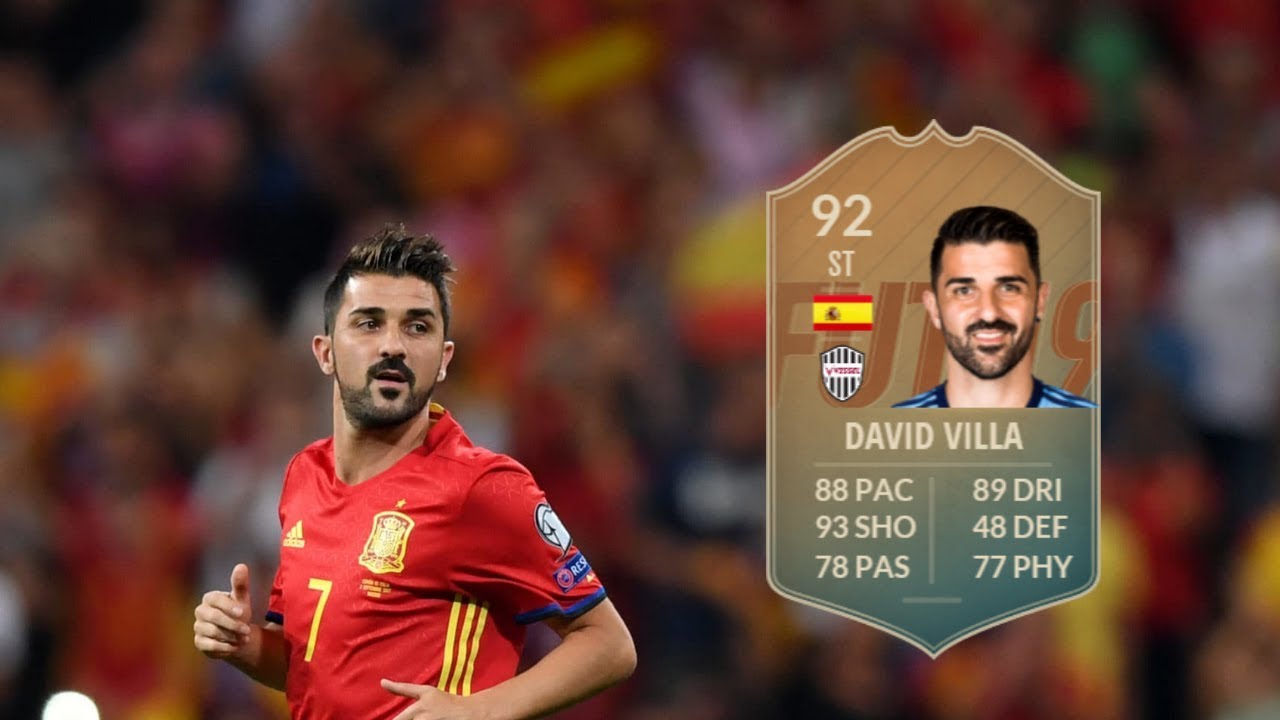 FIFA 19 - FLASHBACK SBC DAVID VILLA (92) PLAYER REVIEW - YouTube