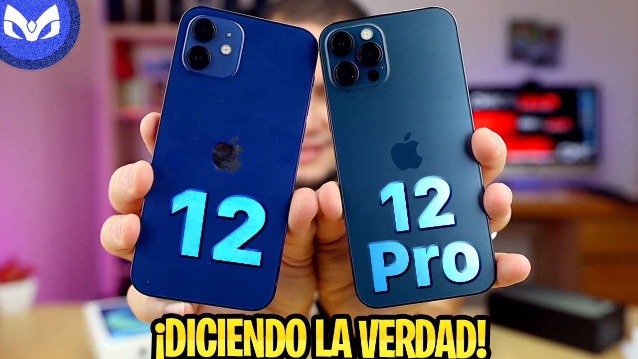 UNBOXING iPhone 12 VS iPhone 12 Pro AZUL - El iPhone REPETIDO ...