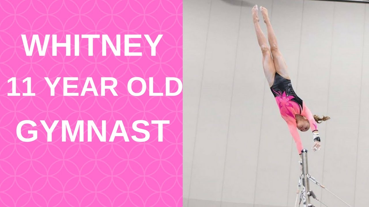 Whitney amazing gymnast! - YouTube