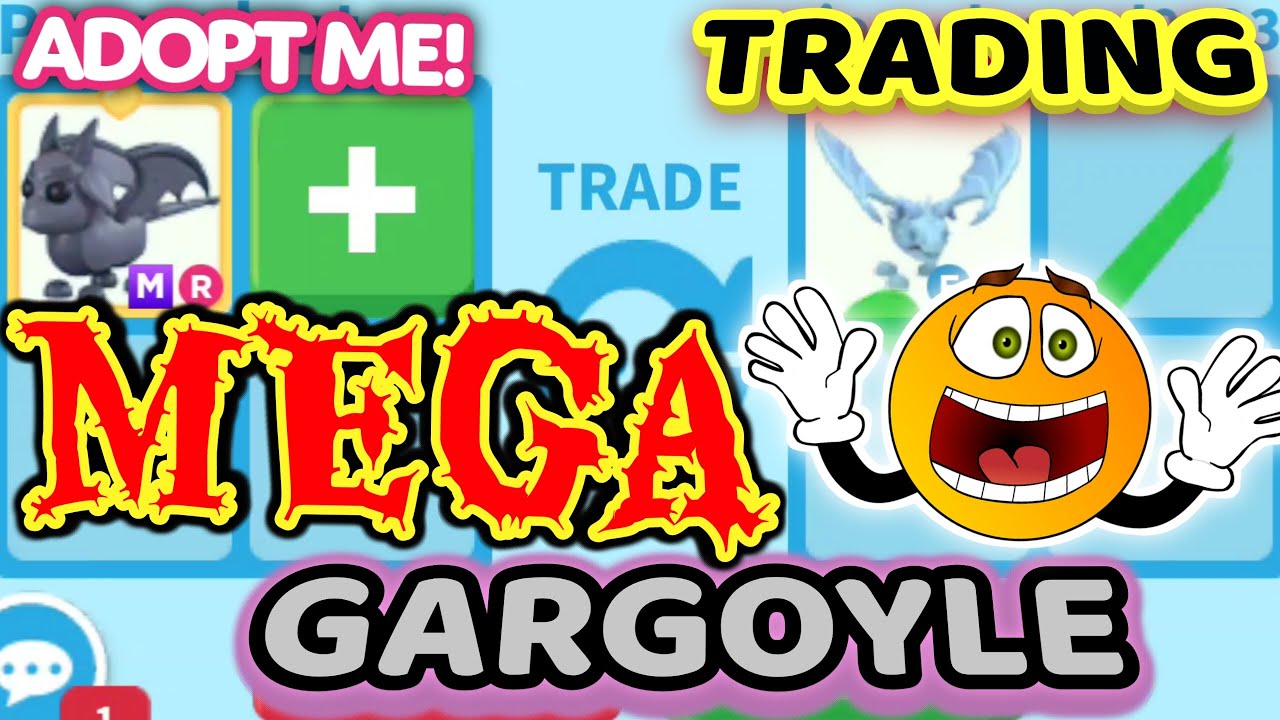 MEGA NEON GARGOYLE BEST TRADE OFFERS IN ADOPT ME! #adoptme - YouTube