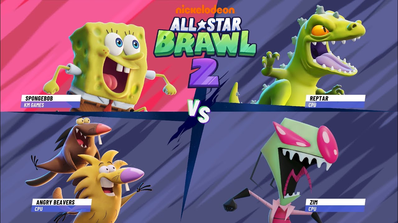 Nickelodeon All-Star Brawl 2 - SpongeBob (23) - YouTube