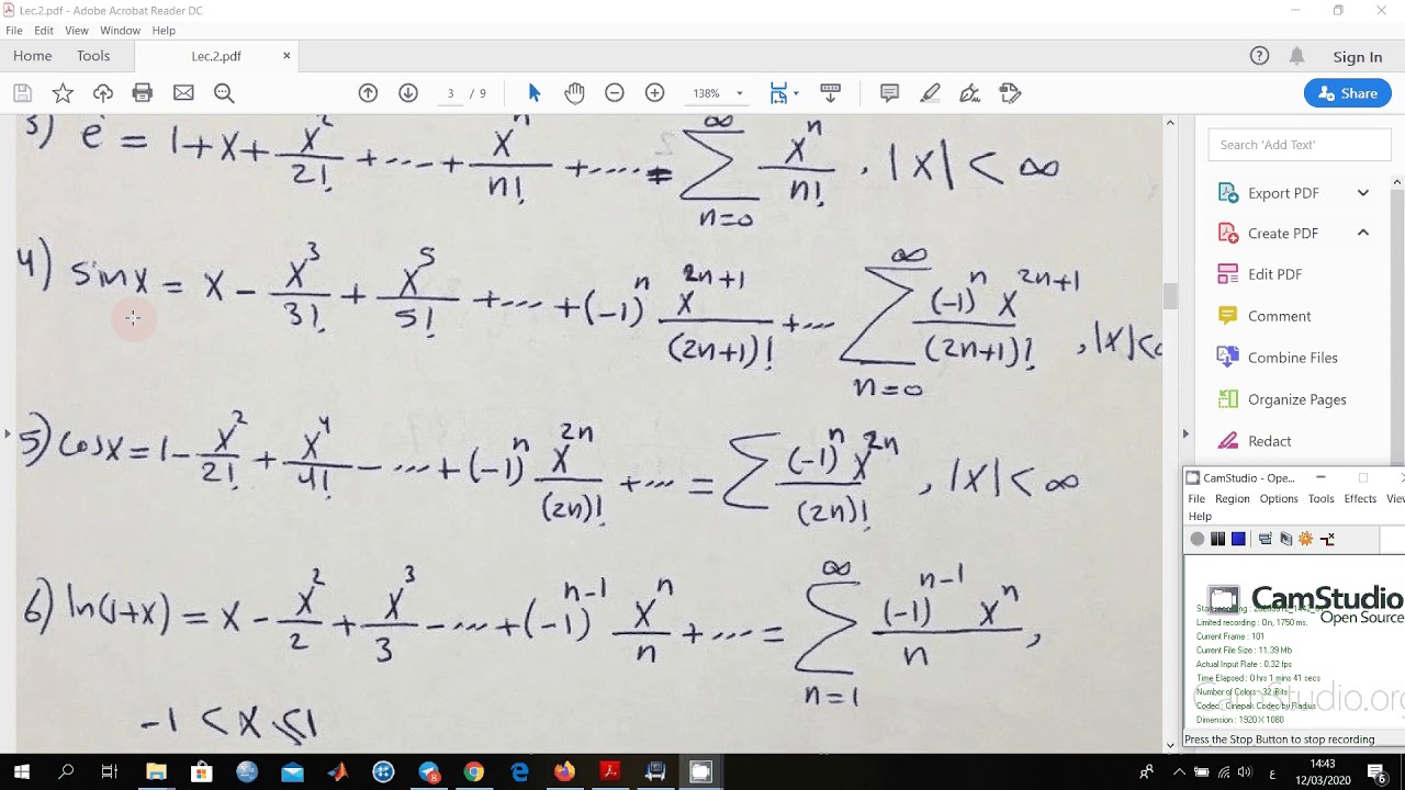 Binomial series applications of Taylor series 2 3 - YouTube
