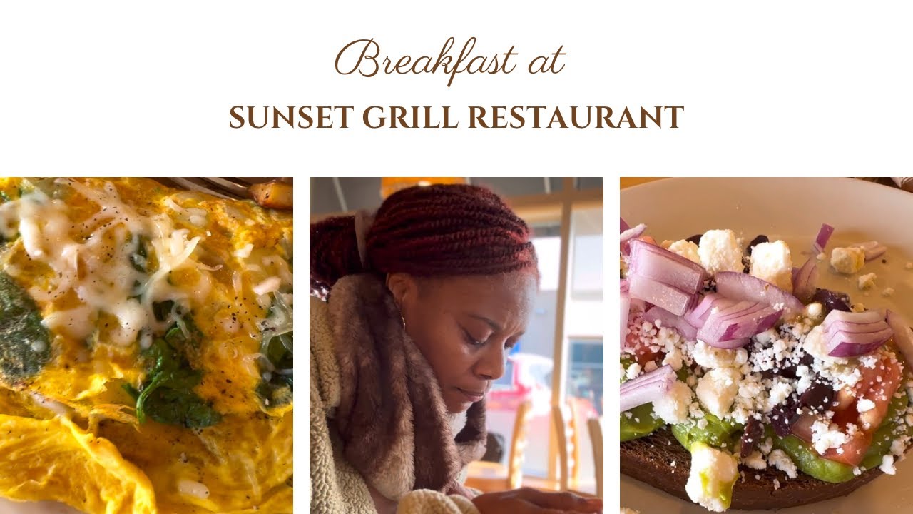 breakfast at sunset grill/ vlogmas day 17 - YouTube