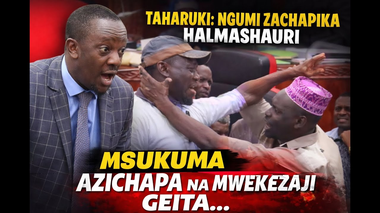 TAHARUKI: NGUMI ZACHAPIKA HALMASHAURI MSUKUMA AZICHAPA NA MWEKEZAJI ...