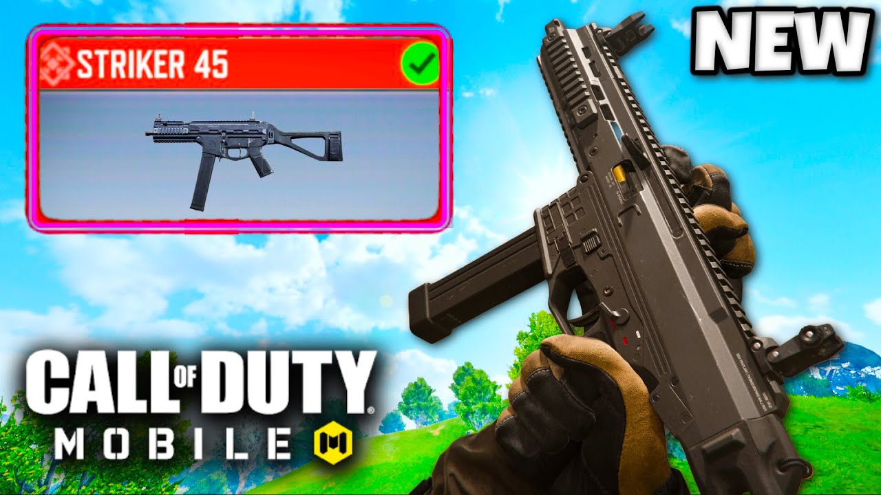 NEW GUN "STRIKER 45" is OVERPOWERED in COD MOBILE 🤯 (SEASON 7 UPDATE ...