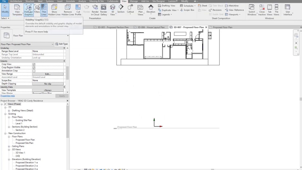 Hide the Internal Origin after updating to Revit 2020.2 - YouTube
