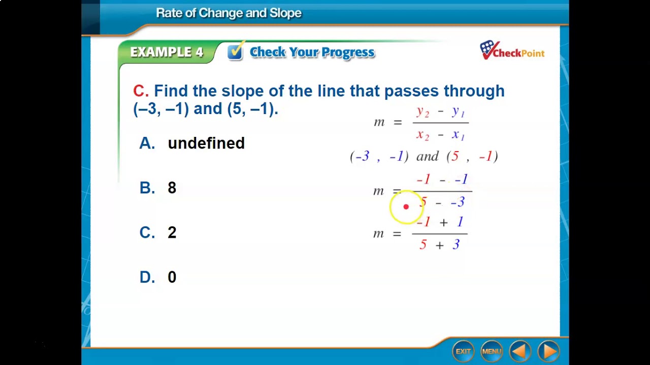 3 3 Rate Of Change And Slope YouTube 3 3 Rate Of Change And Slope YouTube