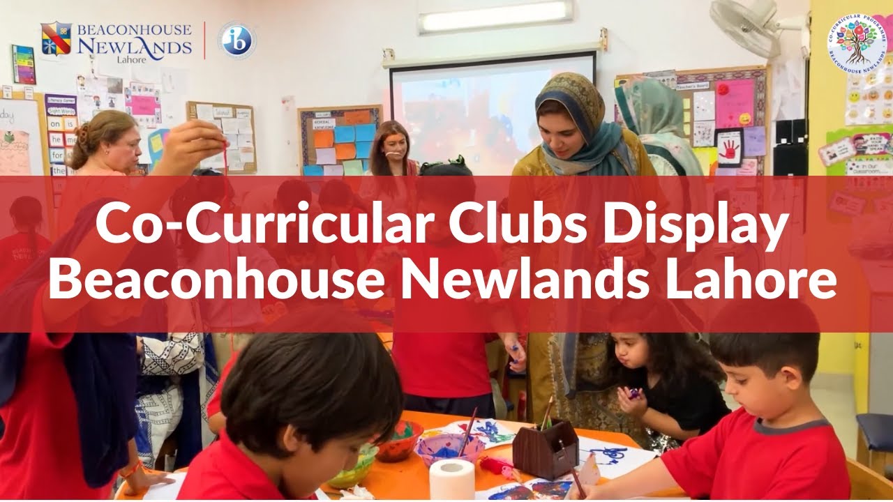 Co Curricular Clubs Display 2023 - Beaconhouse Newlands Lahore - YouTube