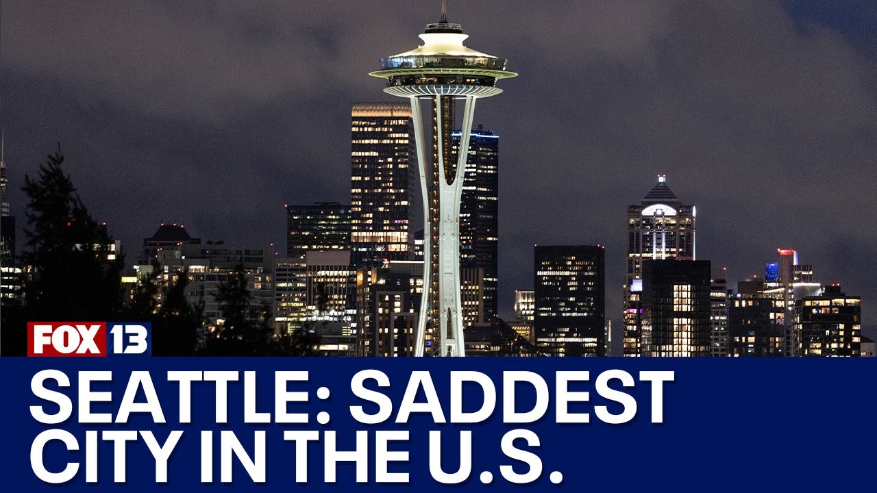 Seattle named saddest metro city in the U.S. | FOX 13 Seattle - YouTube