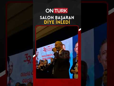 #ÖzgürBaşaran Coşkusuİl başkan adayı Özgür Başaran, konuşmasıyla salondan büyük destek aldı.