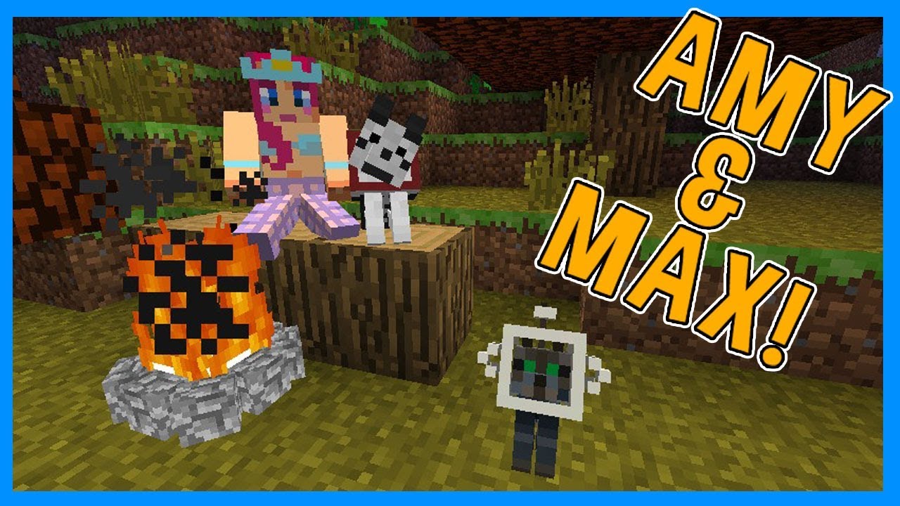 Amy & Max! Ep.34 CAMPING TRIP! | Minecraft | Amy Lee33 - YouTube