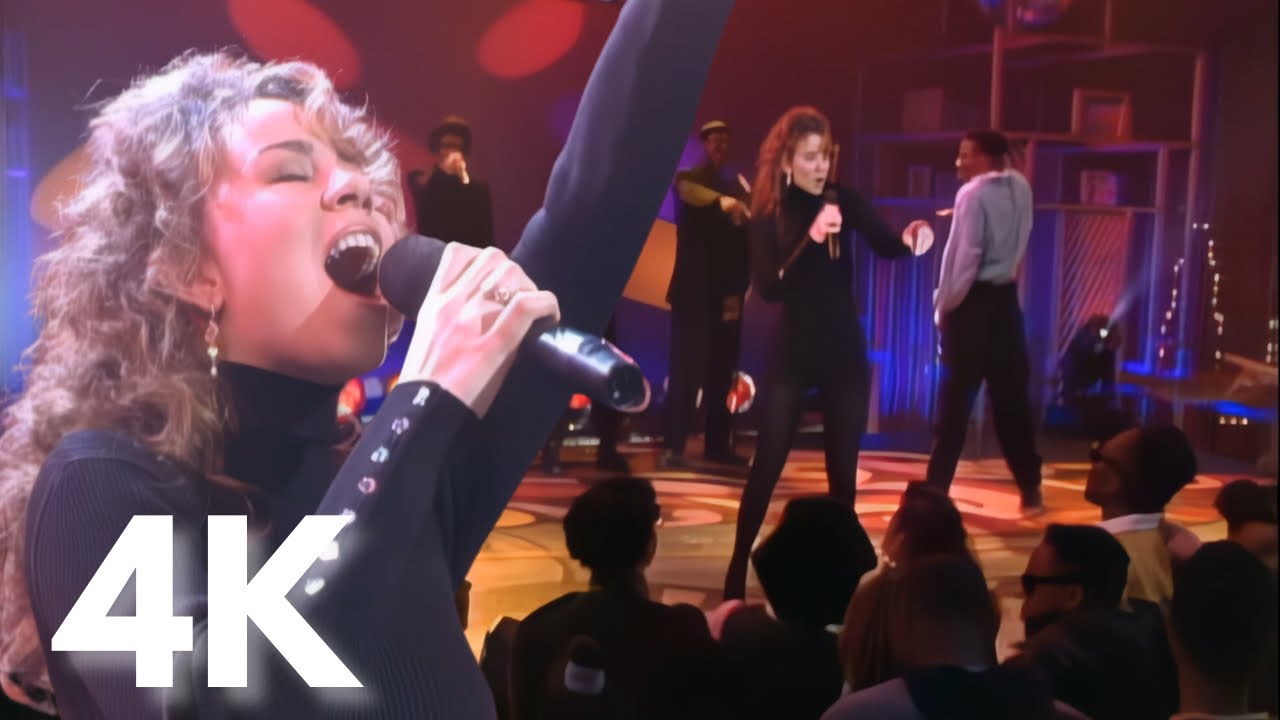 Emotions - Mariah Carey (Live from 1992) [4K Remastered] - YouTube