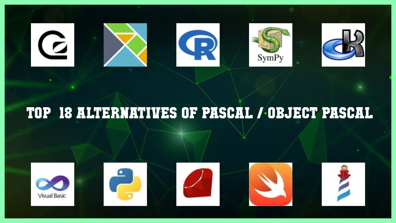Pascal / Object Pascal | Top 18 Alternatives of Pascal / Object Pascal ...