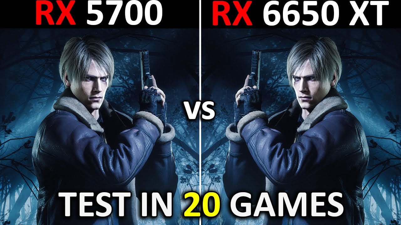 RX 5700 vs RX 6650 XT | Test in 20 Games | 1080p | The Ultimate ...