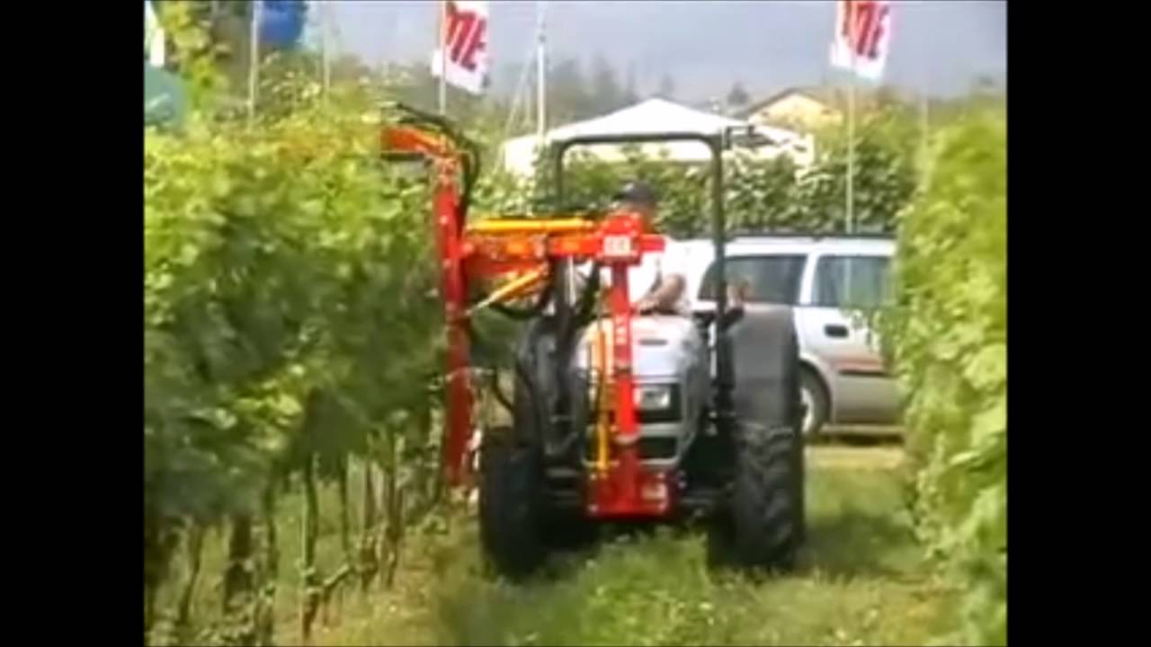 BMV - S800 One-sided Vineyard Hedger - YouTube