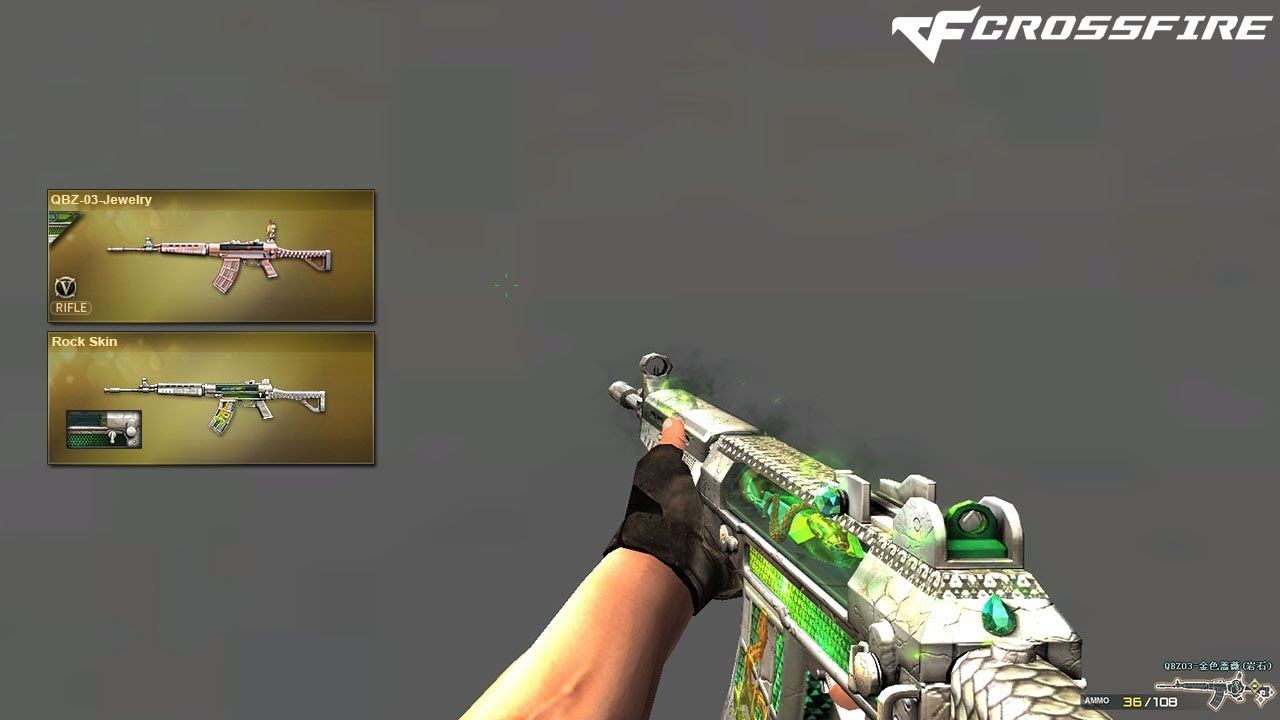 CF Preview | QBZ-03-Jewelry Rock (VVIP Skin) - YouTube