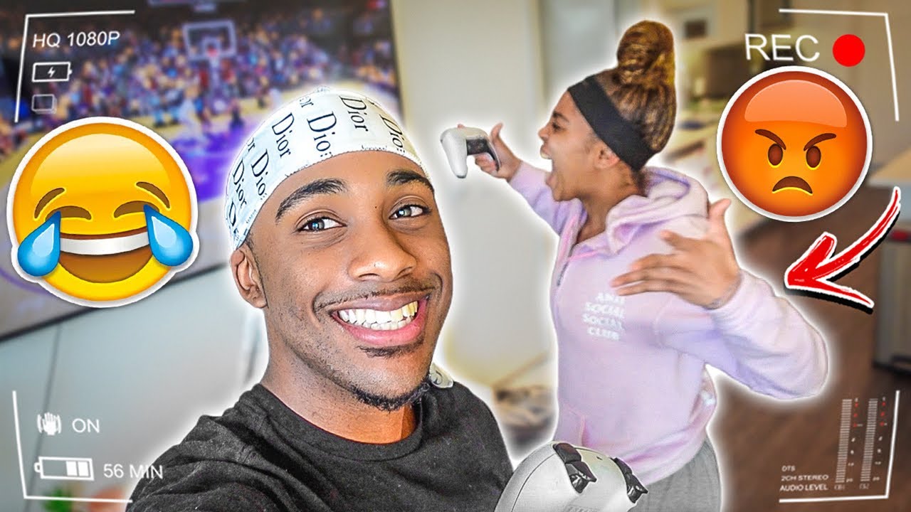 I CANT BELIEVE SHE REALLY GOT MAD OVER THIS... *HILARIOUS* - YouTube