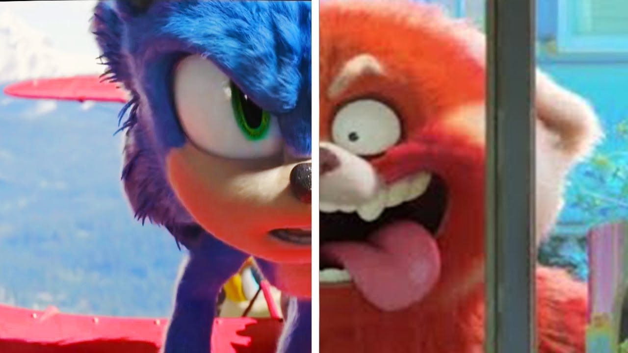 SONIC Movie 2 VS Turning Red - Choose Your Favorite Design For Both ...