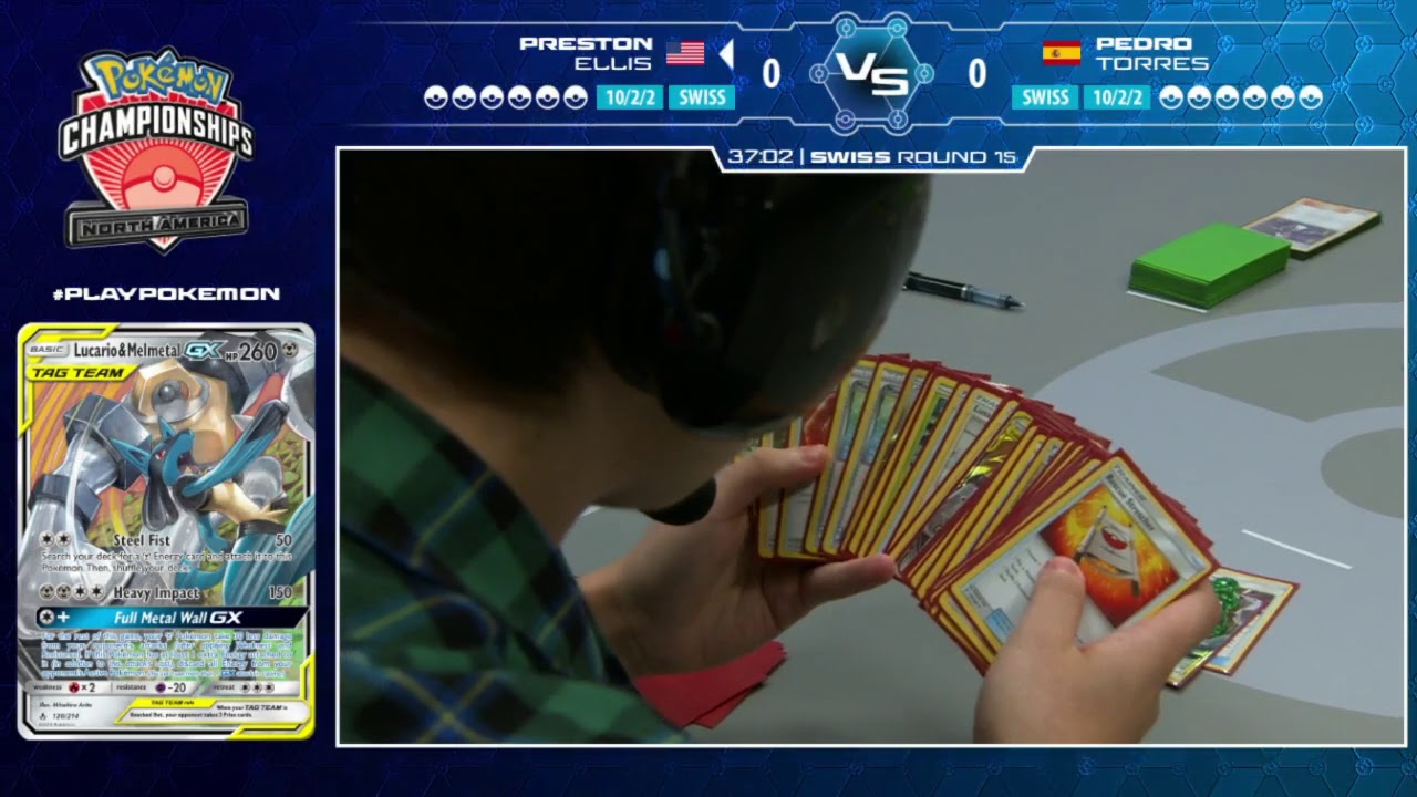 Swiss R15 Preston Ellis Vs Pedro Torres 2019 Pokémon North American ...