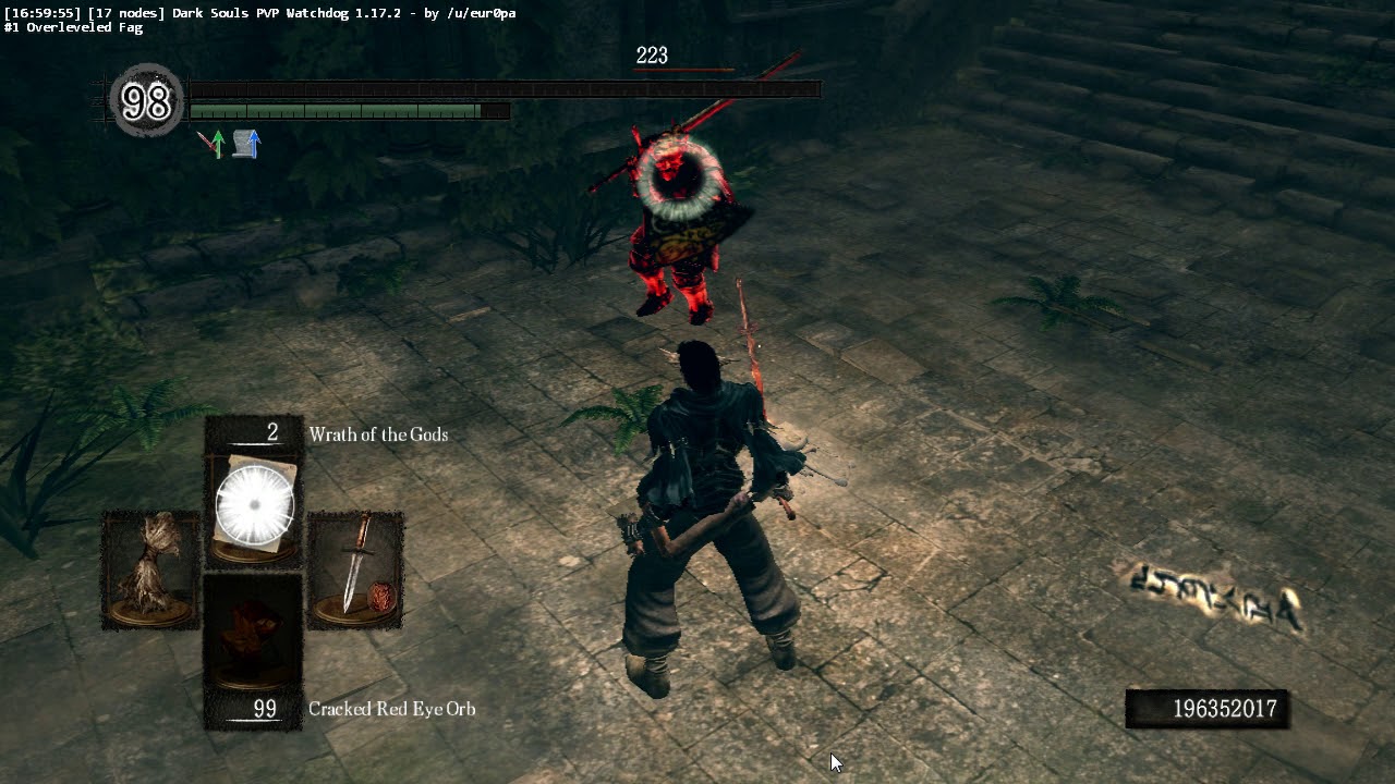 Dark Souls:How to survive the Giantdad with only 1hp 101 guide - YouTube