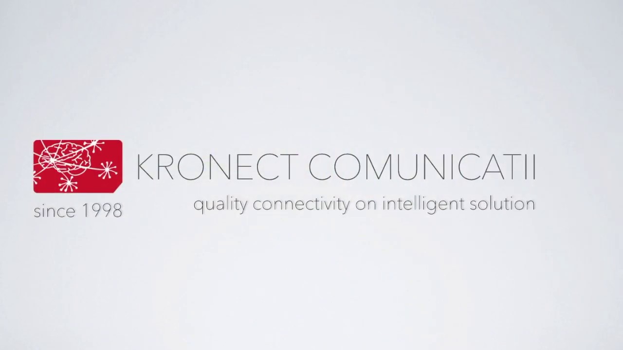 KRONECT COMUNICATII - YouTube