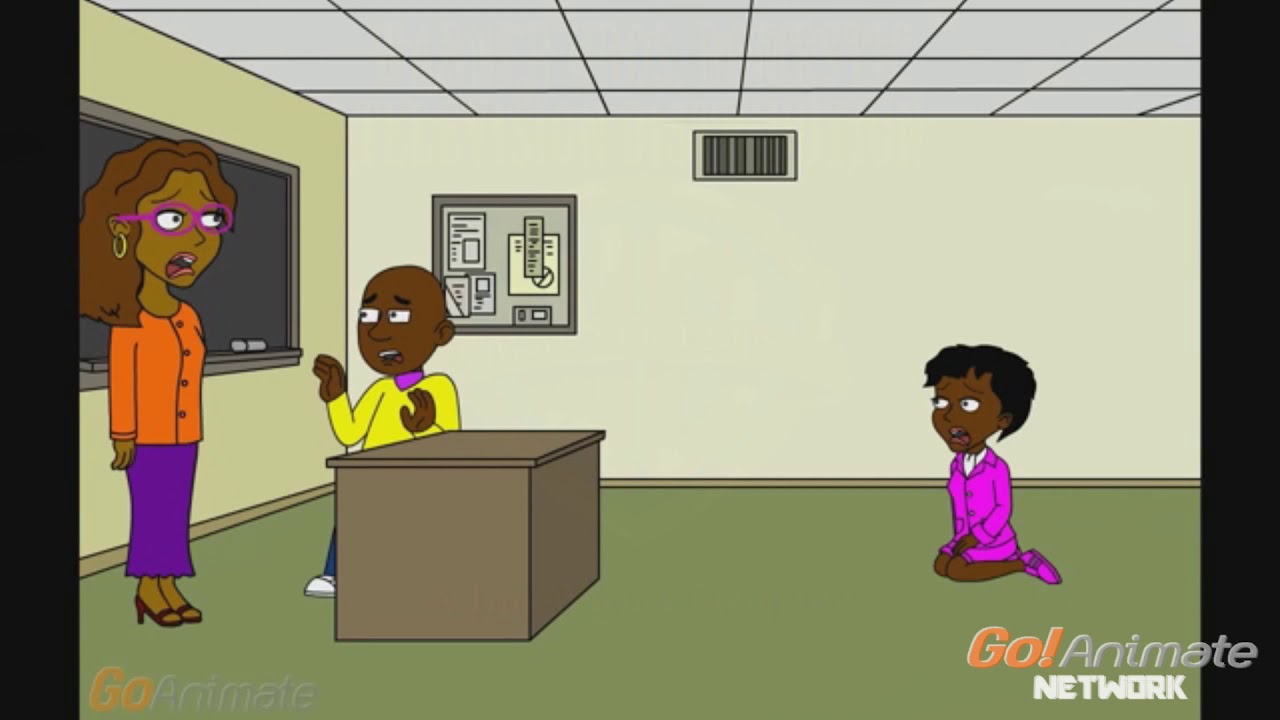 GoAnimate Network Little Bill Steals the Teacher's Job Grounded - YouTube