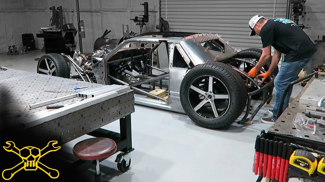 Finishing Parts On The Custom Fox-Body Build - YouTube