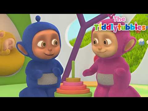 TiddlyTubbies | Swing the Ball To Friends | Full Episode