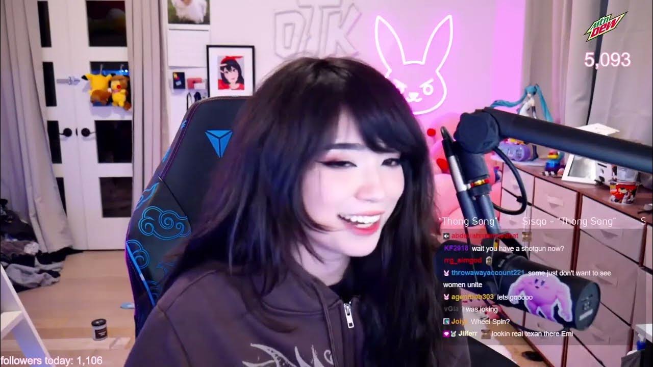 Emiru Caught In 4K Simping for pokimane - YouTube
