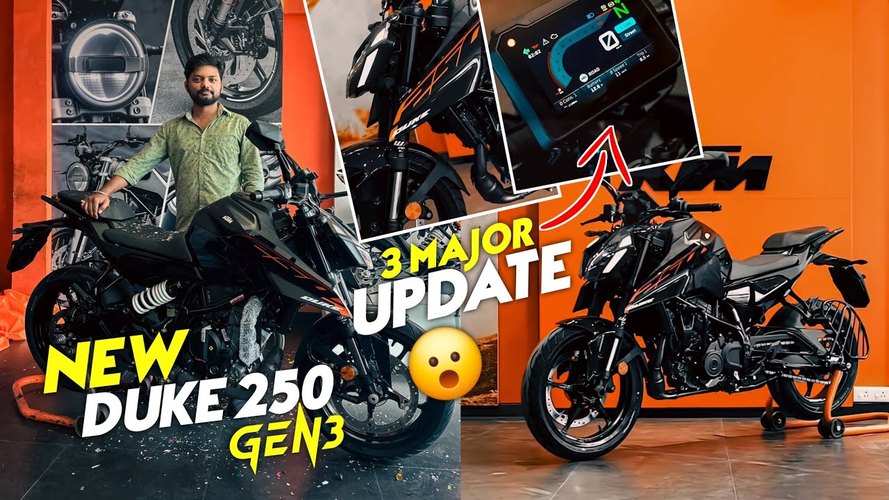 Finally Taking Delivery Of New KTM DUKE 250 GEN 3 ⚡ New TFT Display ...