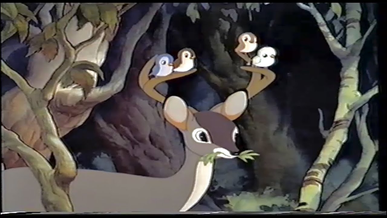 Snow White And The Seven Dwarfs: Deer (1937) (VHS Capture) (12) - YouTube