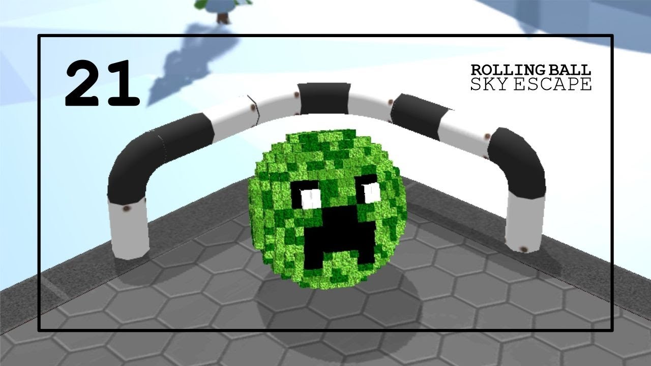 Rolling Ball Sky Escape | Gameplay Part.21 | Level 151-155 (Minecraft ...