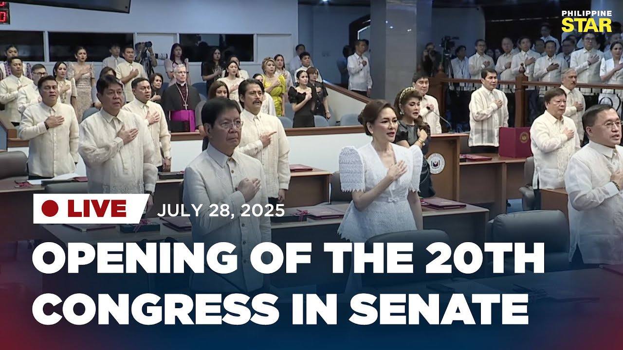 LIVESTREAM: Opening of the 20th Congress in Senate (July 28, 2025 ...