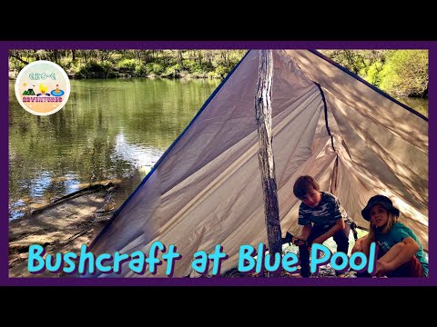 Bushcraft at Blue Pool, Carrington Falls, NSW, Australia - YouTube