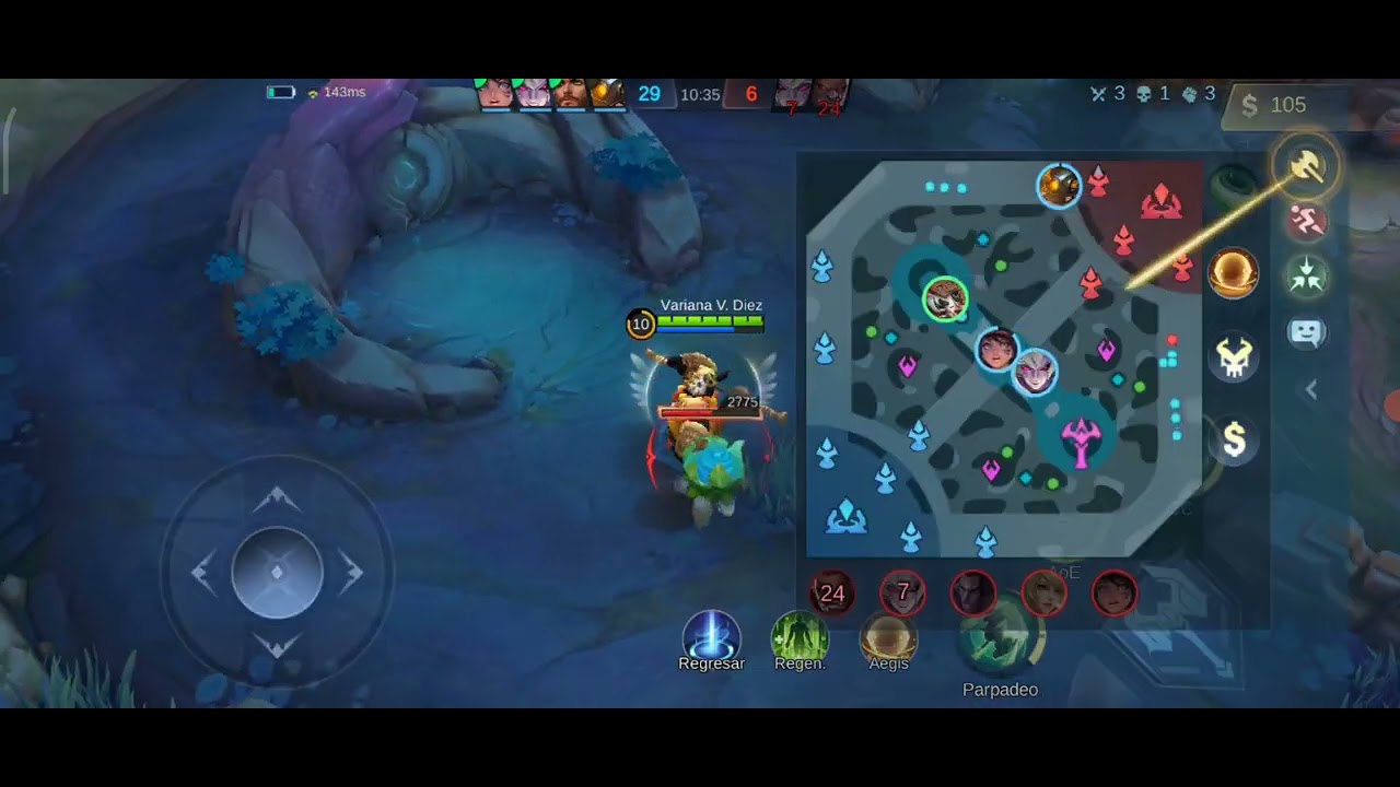 Mobile Legends Bang Bang Gameplay Parte 12 - YouTube