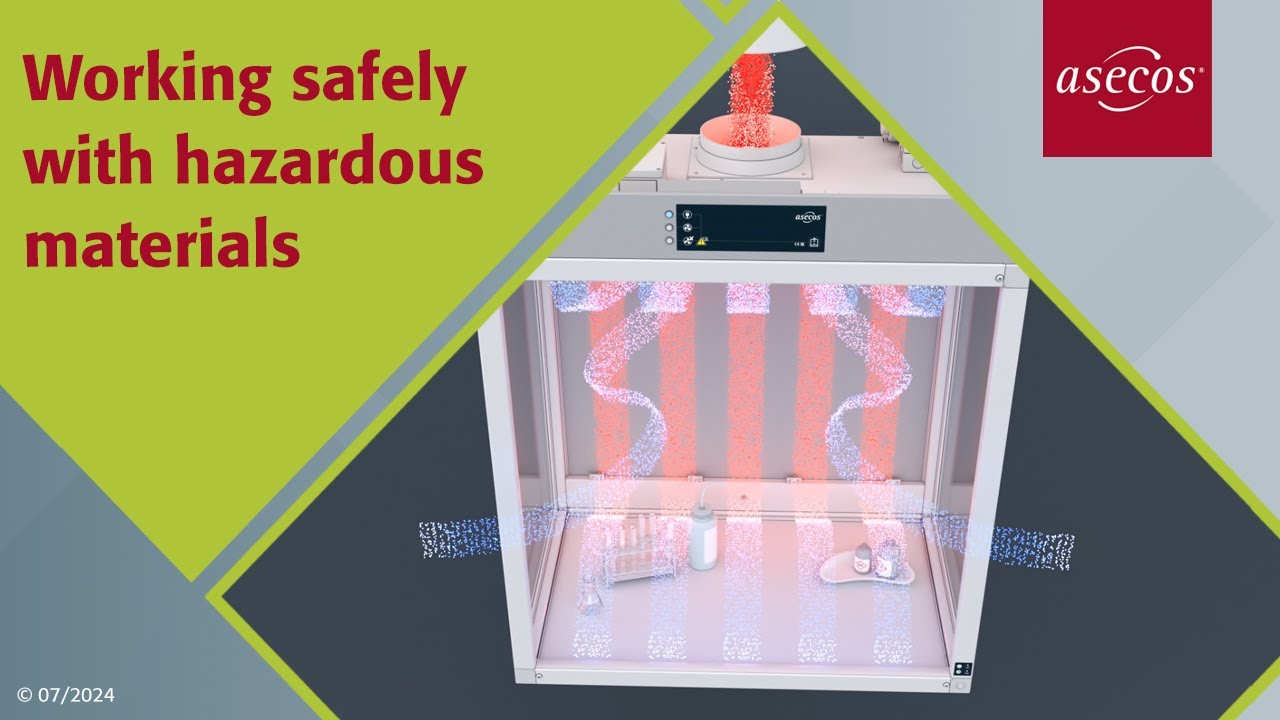 Working safely with hazardous material work stations | asecos - YouTube