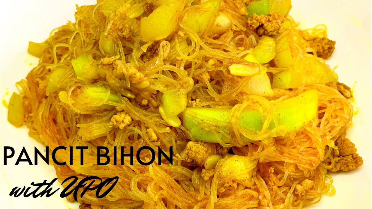 Pancit Bihon with UPO - YouTube