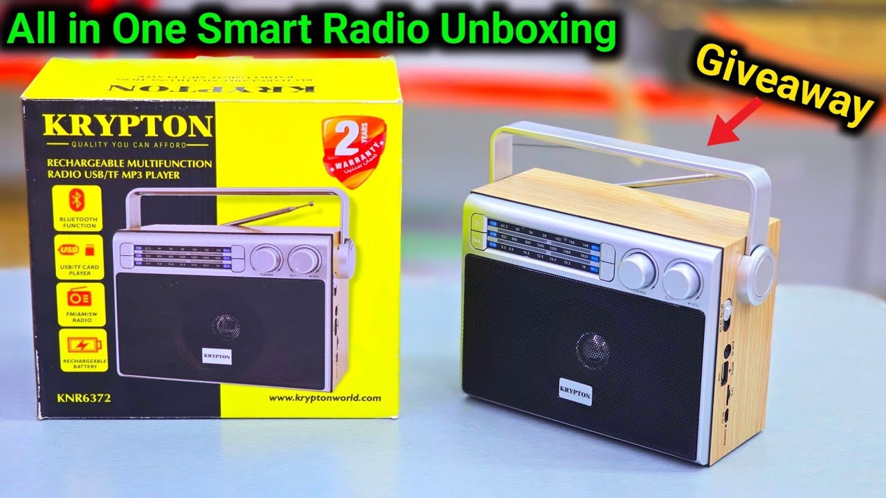 Best Smart Radio Unboxing | Radio | Robot | dancing Monkey toy ...